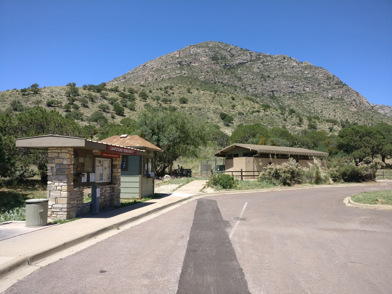 Pine Springs Campground - Guadalupe Mountains National Park - Pictures ...