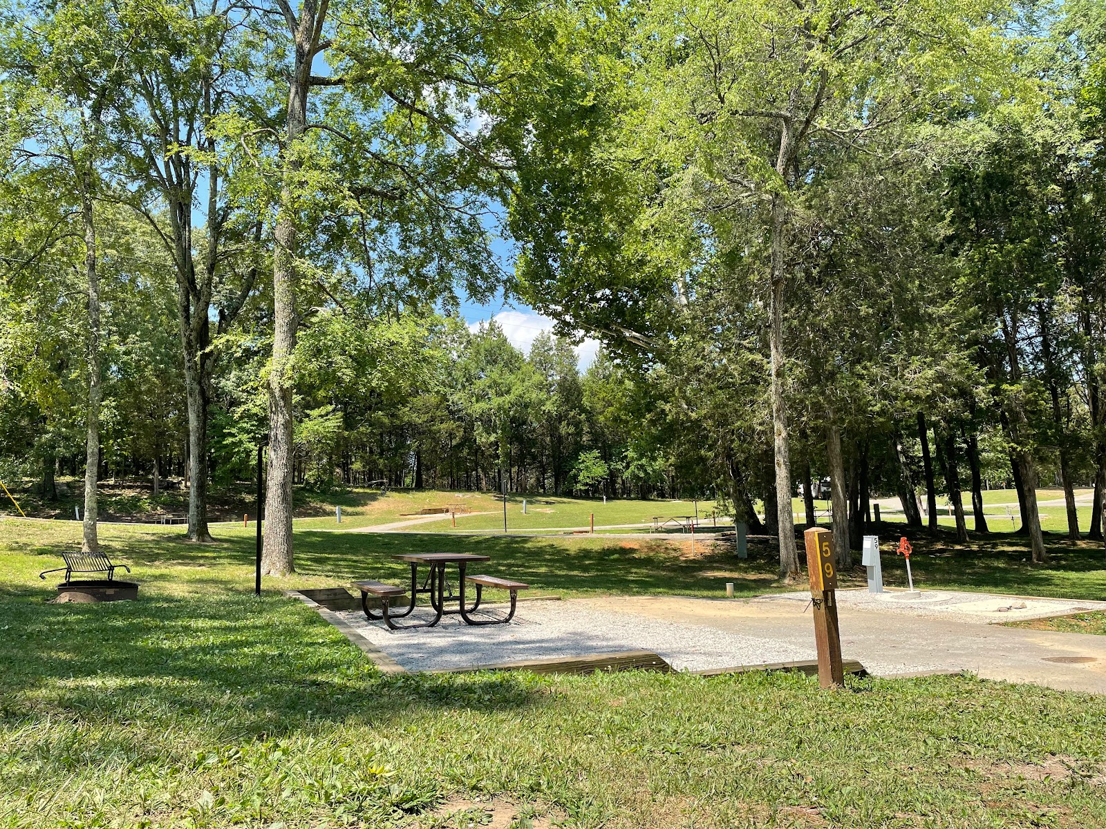 General Burnside Island State Park Campground - Pictures, Features ...